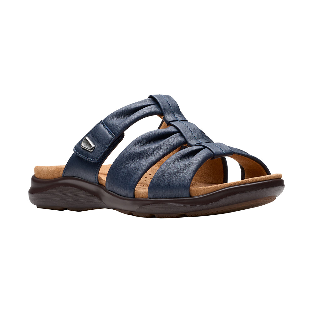 CLARKS OF ENGLAND Kitly Slide Navy